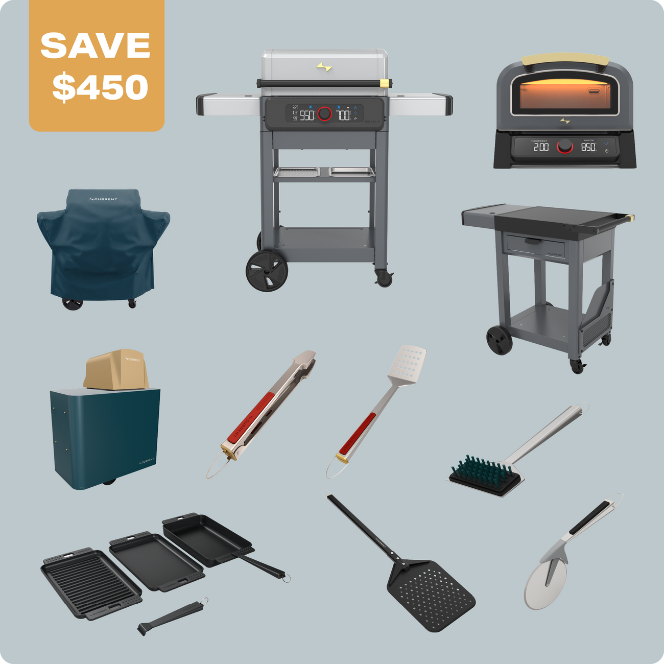 Current® Backyard | Electric Grill, Griddle, Pizza Oven & More