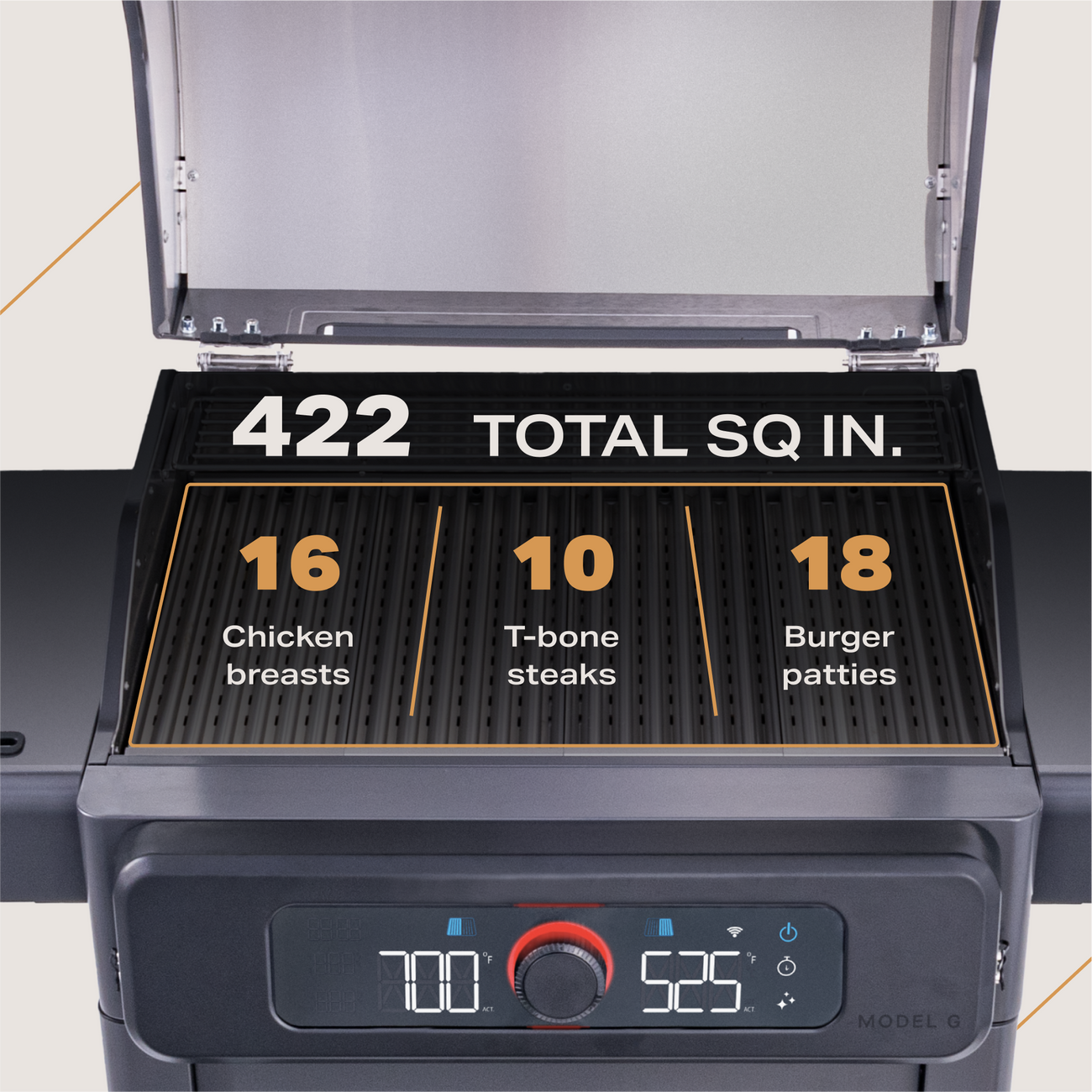 Model G+ Electric Grill | Superior Power & Precision | Current®