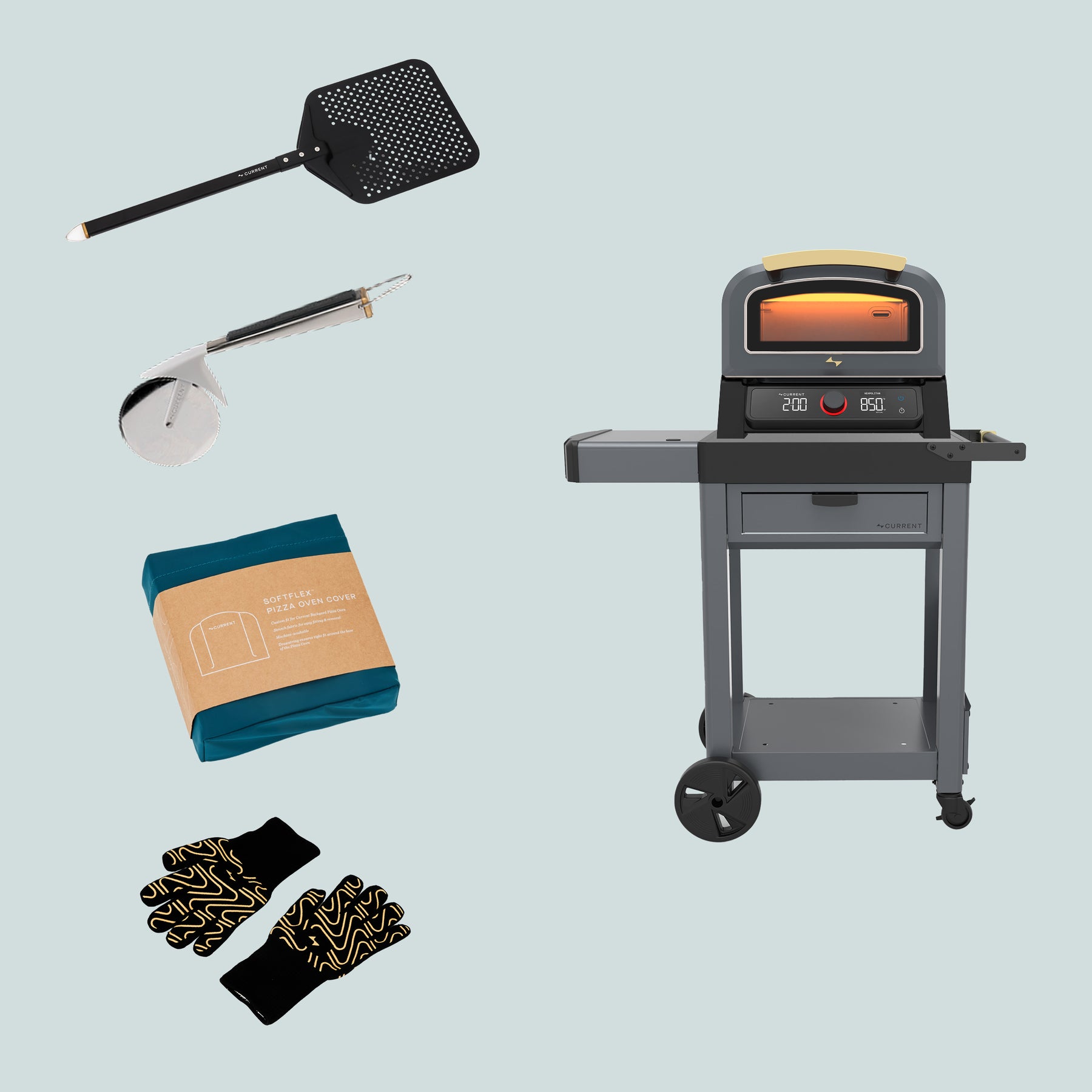 Current® Pizza Oven – 850°F for Perfect Indoor & Outdoor Pizza