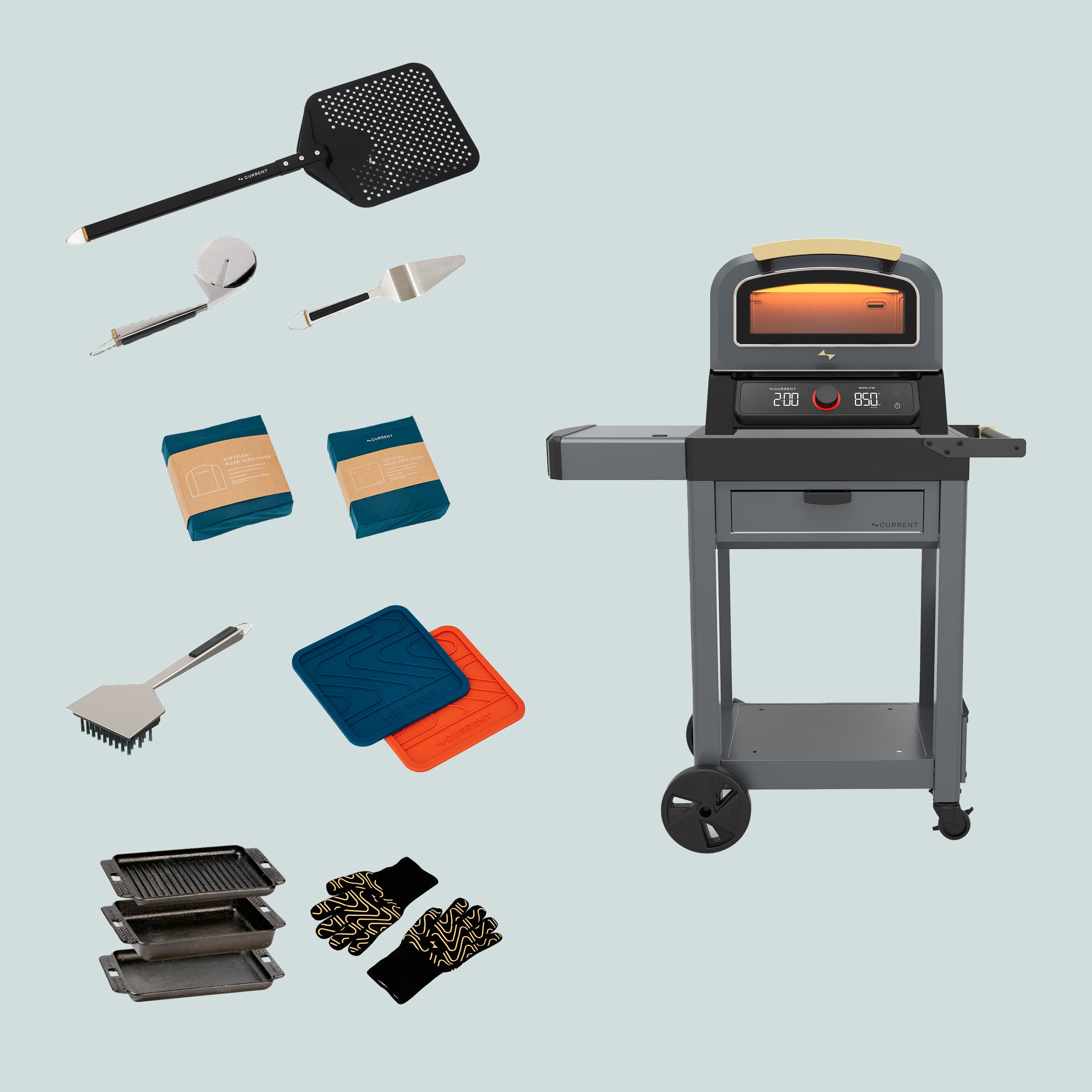Current® Pizza Oven – 850°F for Perfect Indoor & Outdoor Pizza